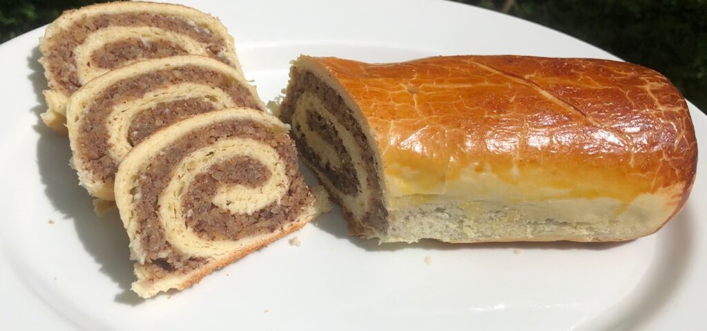 Diós Bejgli Hungarian Walnut Roll Artisan Pastry - Old Europe Foods