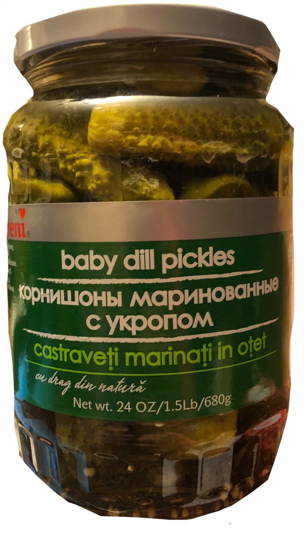 Raureni Baby Dill Pickles - Old Europe Foods
