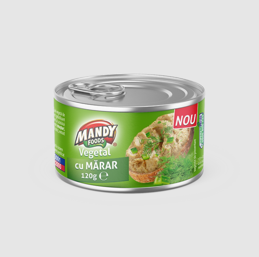 Vegetable Spread With Dill, Mandy Foods - Old Europe Foods