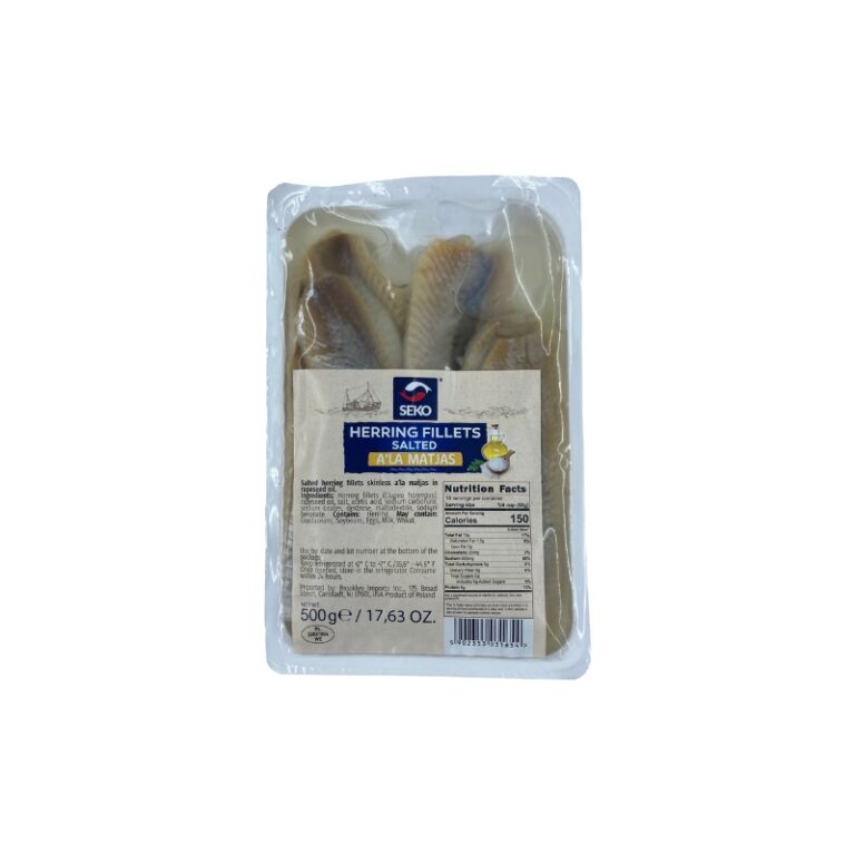 Seko A’la Matjas Herring Fillets Salted 500g - Old Europe Foods